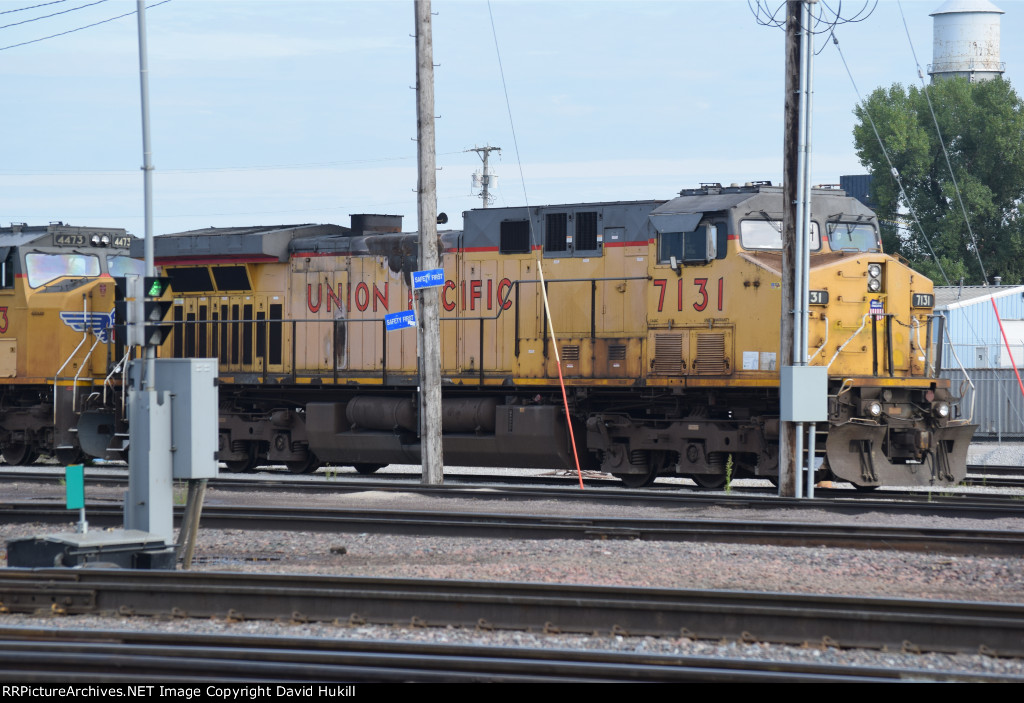 UP Engine 7131, Des Moines IA